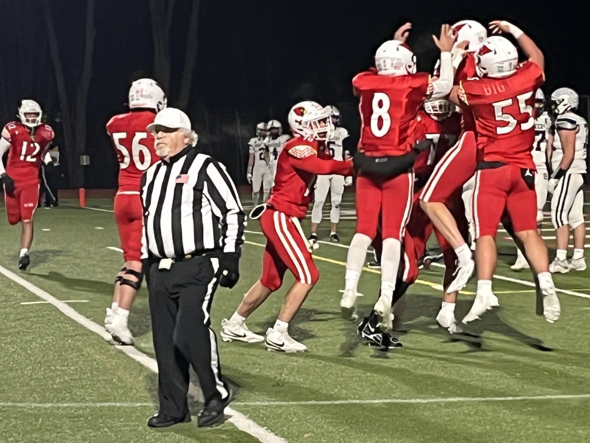 Greenwich High football team upends Staples in CIAC Class LL Tournament ...
