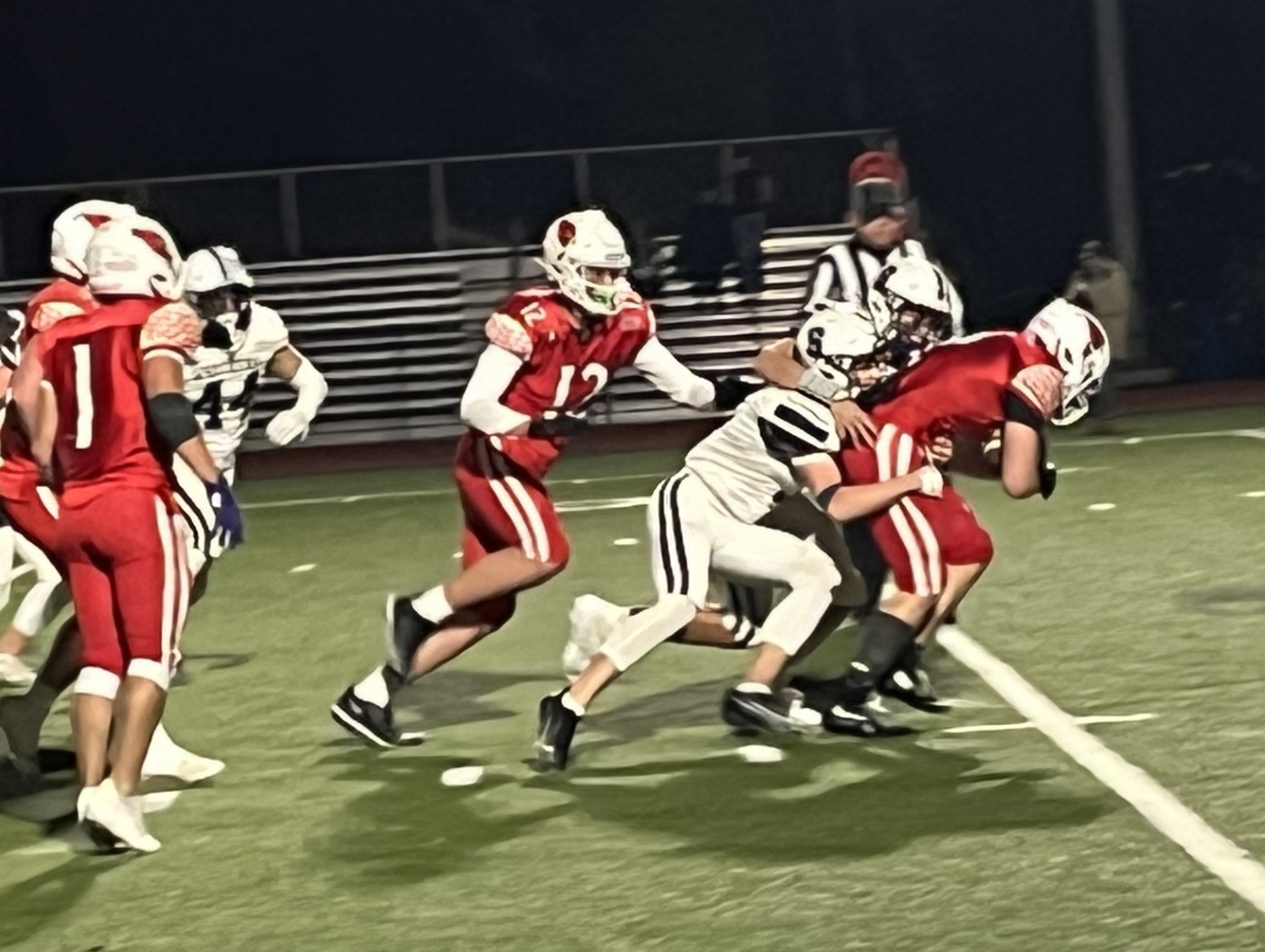 Greenwich High football team upends Staples in CIAC Class LL Tournament ...
