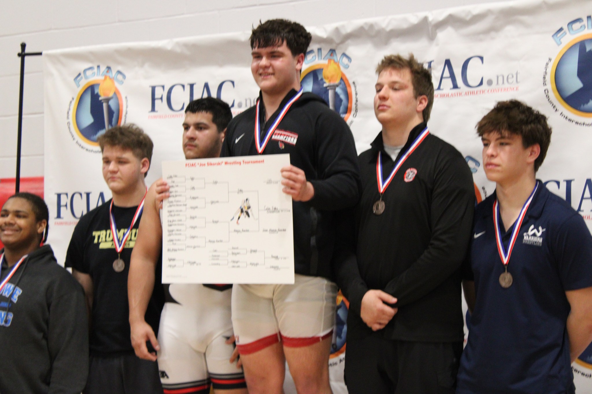 Colin Falla wins heavyweight division title at FCIAC Joe Sikorski ...