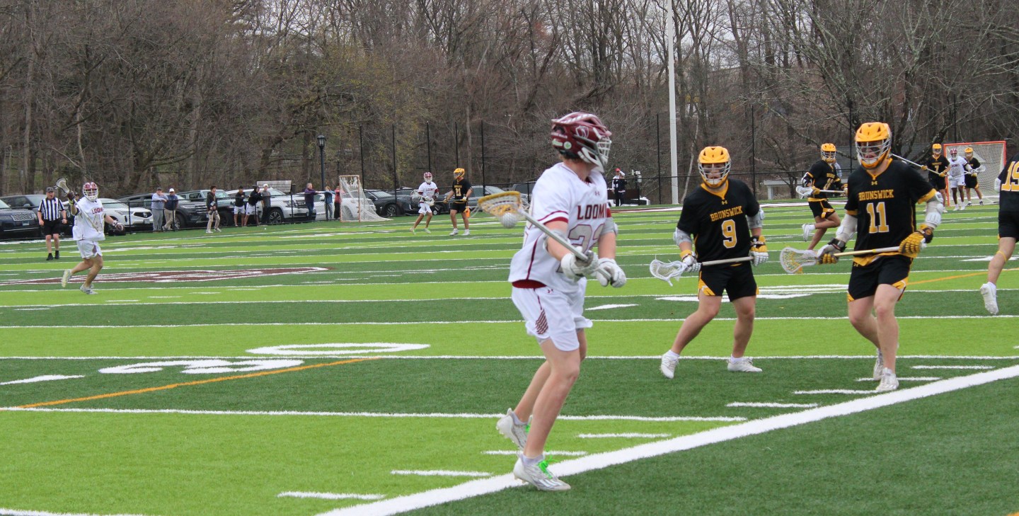 Brunswick School varsity lacrosse team edged by rival Loomis Chaffee ...